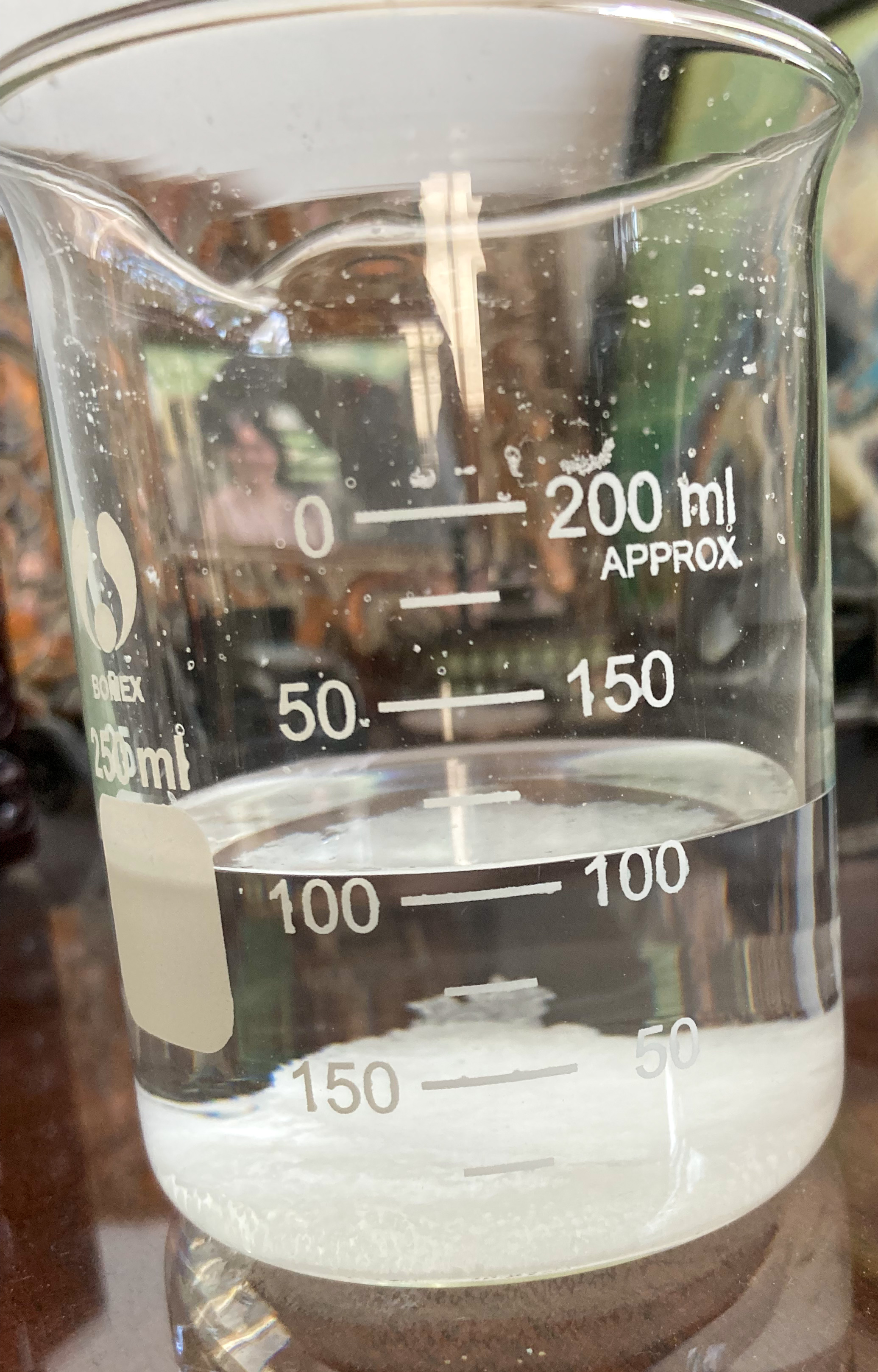 What happens when you let saturated salt water dry up completely ...