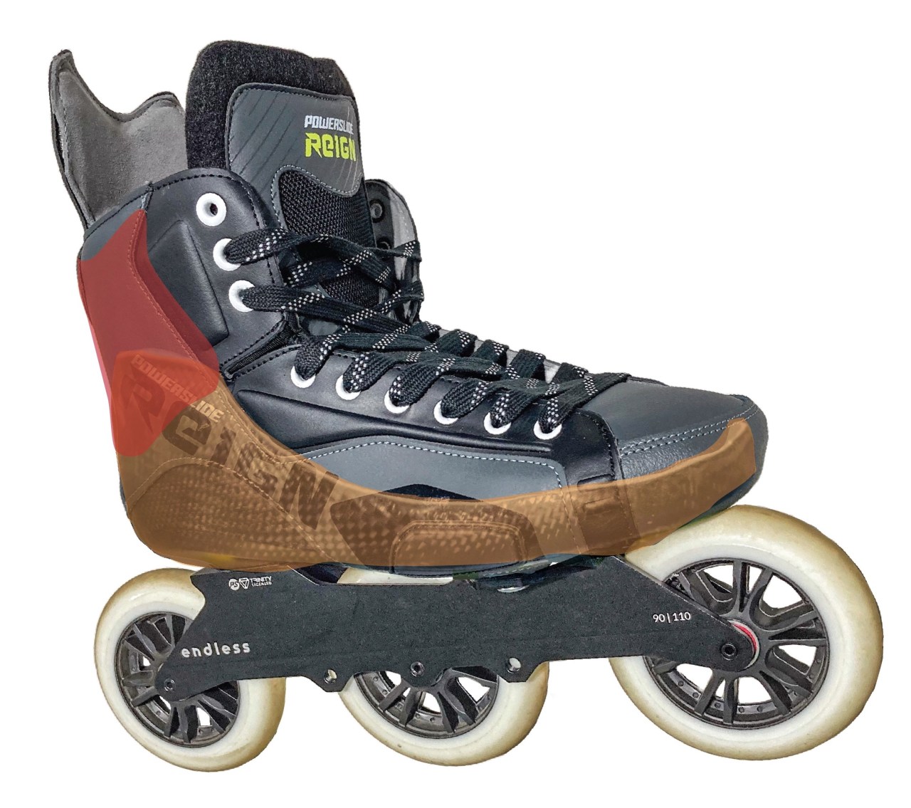 Reign Ares as big-wheel skates for urban marathons | Xinhai Dude